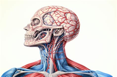 Dessin Rétro Du Système Nerveux Offrant Des Idées éducatives Pour Les étudiants Professionnels