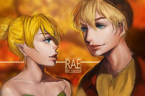 Fan Art Tinkerbell And Terence By Raeda Kun On Deviantart