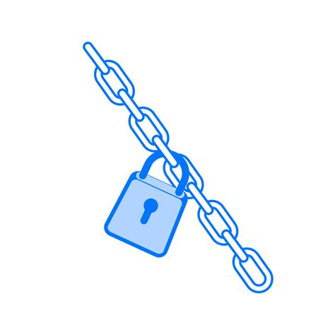 Security And Lock Chain 24320103 Png