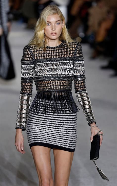 Elsa Hosk Sexy At Paris Fashion Week 7 Photos The Fappening