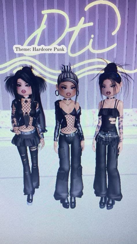 Hardcore Punk Dti Outfit