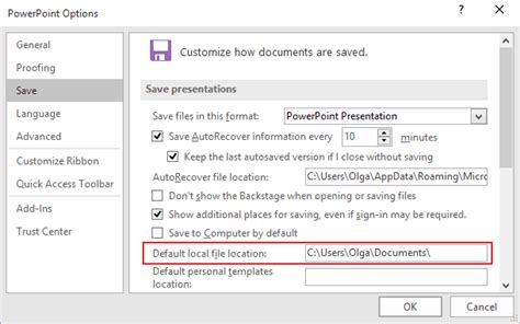 How To Turn On Autosave In Powerpoint 2010 Senturinalternative