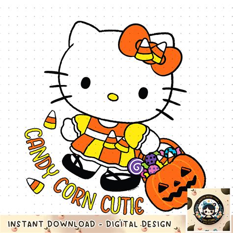Hello Kitty Candy Corn Cutie Halloween Png Download Copy Inspire Uplift