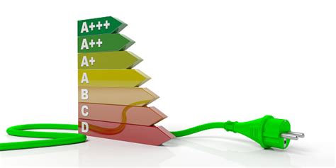 녹색 전원 플러그와 에너지 효율성 차트 흰색 배경에 고립 3 차원 일러스트 레이 션 0명에 대한 스톡 사진 및 기타 이미지