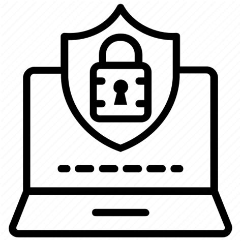 Computer Security Cybersecurity It Security Network Protection Network Security Icon