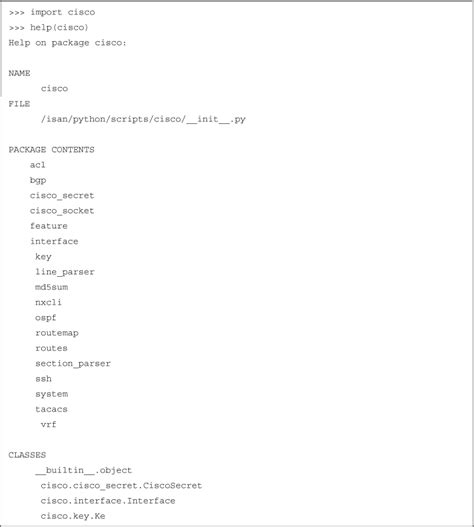 Code Snippets CCNP And CCIE Data Center Core DCCOR 350 601 Official Cert Guide 2nd Edition Book