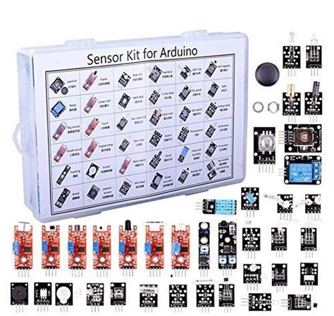 37 In 1 Sensor Kit Compatible With Arduino Electronics In Touch Co