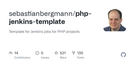 Github Sebastianbergmannphp Jenkins Template Template For Jenkins