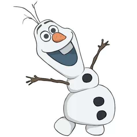 How To Draw Olaf Easy Drawing Art