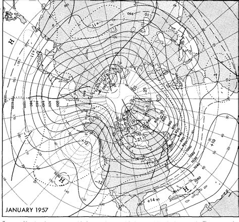 Figure 1 From The Weather And Circulation Of January 19571 Semantic Scholar