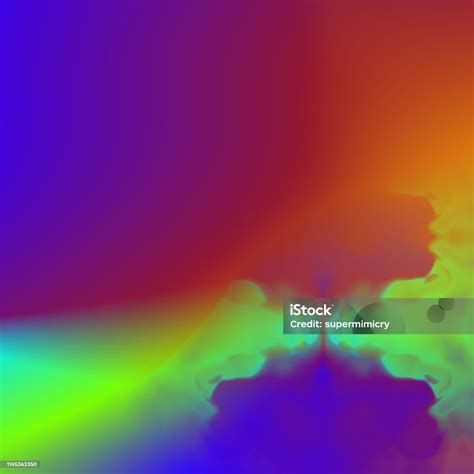 환각 디지털 아트 배경입니다 초대형 화려한 디자인 요소입니다 0명에 대한 스톡 벡터 아트 및 기타 이미지 0명 강렬하고 밝은 색상 그라데이션 Istock