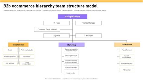 B2b Ecommerce Hierarchy Team Structure Model B2b E Commerce Platform