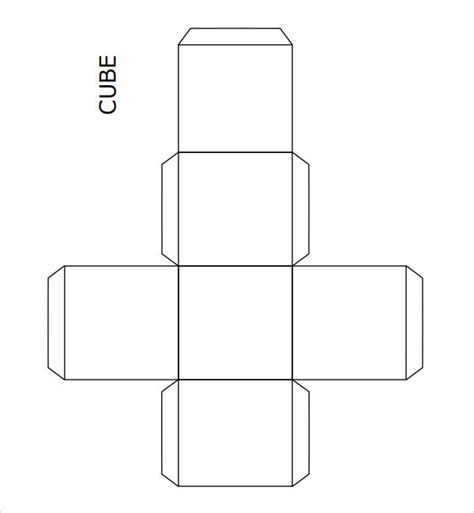Cube Net Printable