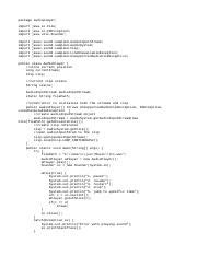 AudioPlayer Java Package Audioplayer Import Java Io File Import Java Io IOException Import