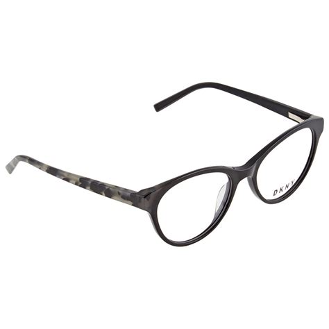 Dkny Ladies Black Oval Eyeglass Frames Dkny5007 001 51 886895431088 Eyeglasses Jomashop
