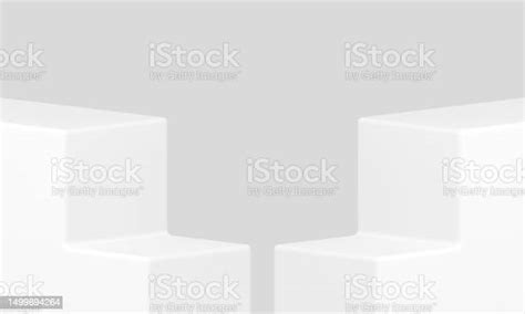 흰색 계단 연단 승리 단계 진행 챔피언 레벨 3d 디자인 현실적인 벡터 일러스트 레이 션 3차원 형태에 대한 스톡 벡터 아트 및