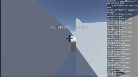 Dedicated Tcpudp Server Fps In Unity Youtube