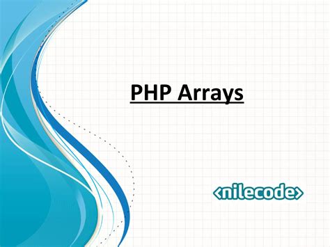 Class 4 Php Arrays Ppt