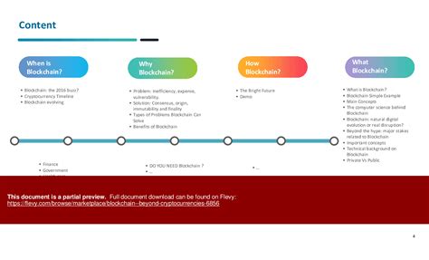 Blockchain Beyond Cryptocurrencies PPT Slide Deck