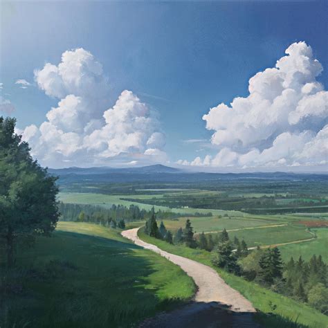 Download Ai Generated Path Field Royalty Free Stock Illustration