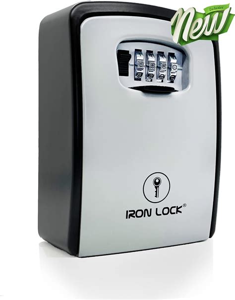 Buy Iron Lock® Xxl Key Lock Box Wall Mount For Keys 4 Digit