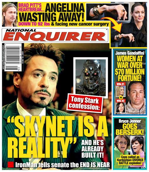 National Enquirer July 15 2013 By Nottonyharrison On Deviantart