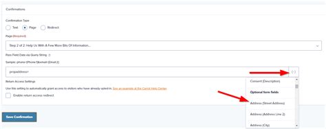 How To Pass Field Data From Form To Form Query String Carrot Help Center
