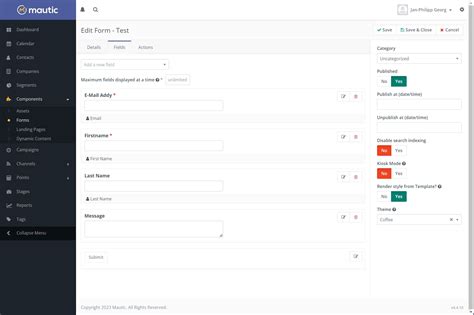 Form Builder 2 Mautic Add On Shopware 6 Plugin Dokumentation