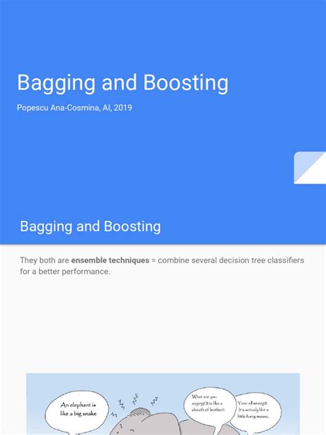 Bagging And Boosting Pdf Bootstrapping Statistics Applied Mathematics