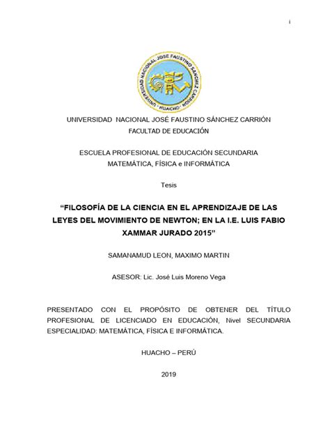 Samanamud Leon Maximo Martin Pdf Pensamiento Science