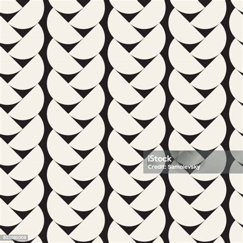 Seamless Decorative Background Vector Geometric Tiling Pattern Minimalistic Design Stock