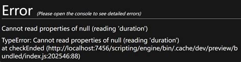 Uncaught Typeerror Cannot Read Properties Of Null Reading Duration Creator 3x Cocos中文社区