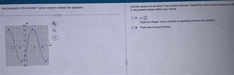 Solved Use The Graph Of The Function F ﻿given Below To