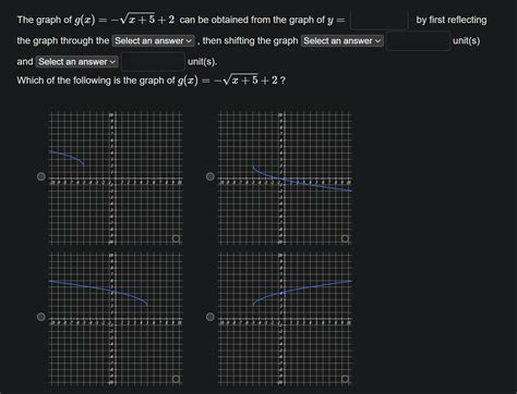 The Graph Of G X X Can Be Obtained From StudyX