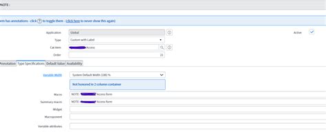Macro Type Variable Is Not Available In The Choi ServiceNow Community
