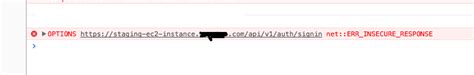 Ssl How To Fix ERR INSECURE RESPONSE In Ionic V Stack Overflow