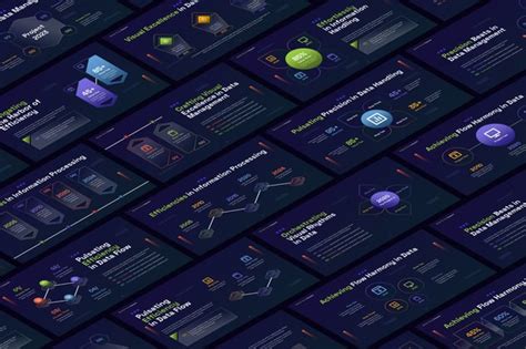 Big Data Process Powerpoint Incl Process And Education Envato