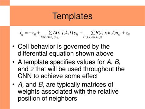 ppt cellular neural networks powerpoint presentation free download