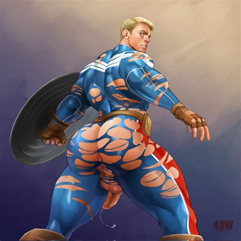 Rule 34 Ass Back Muscles Balls Big Ass Big Butt Butt Captain America