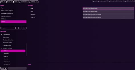 help with pre game editor r footballmanagergames