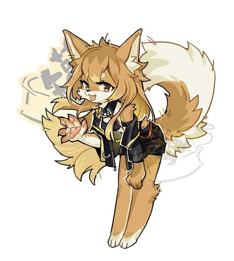 Furry 兽设 花瓣网