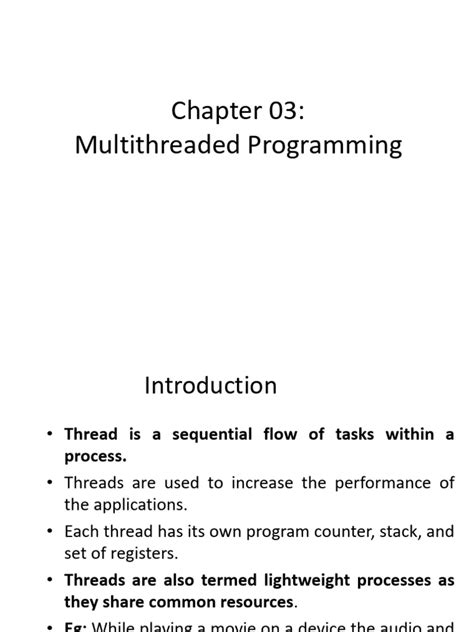 ch03 multithread programming pdf thread computing process
