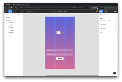 Figma 101 Design An App Screen Designlab