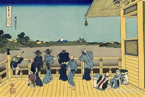 我们最熟悉的浮世绘画家 他不是只画海浪 葛饰北斋的故事 知乎