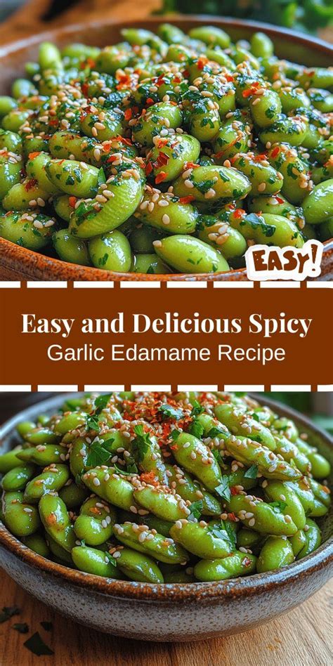 Garlic Edamame Recipe Artofit