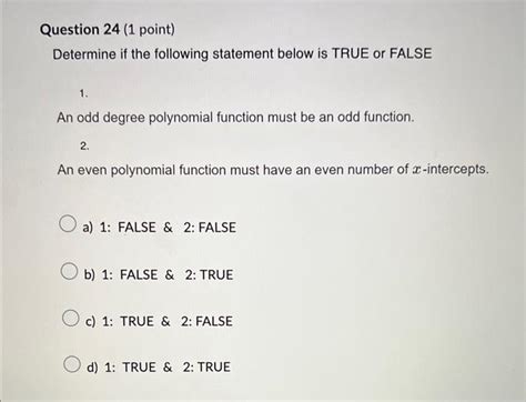 Solved An Equation For A Quartic Function With Zeros 4 5