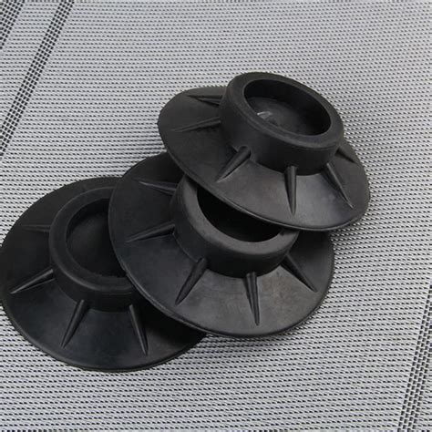 4 шт коврик для ног стиральной машины анти вибрационные Нескользящие эластичные резиновые