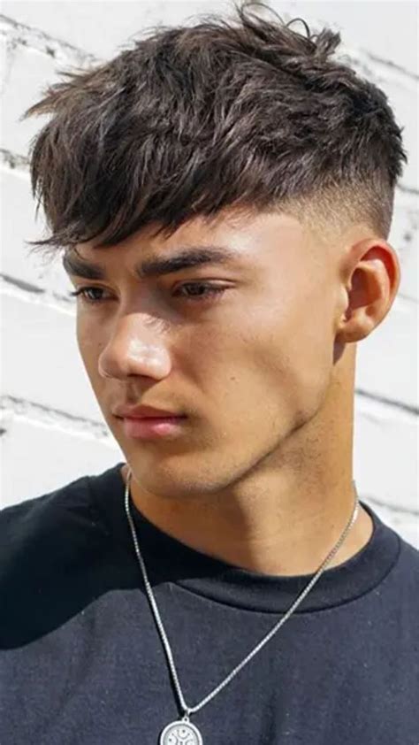 Asian Men Fringe Haircut Hairstyle メンズヘアカット メンズ ヘアスタイル メンズ 髪