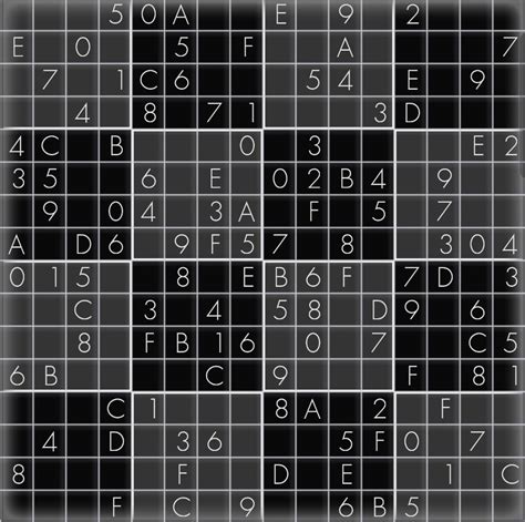 Sudoku 16x16 Monster