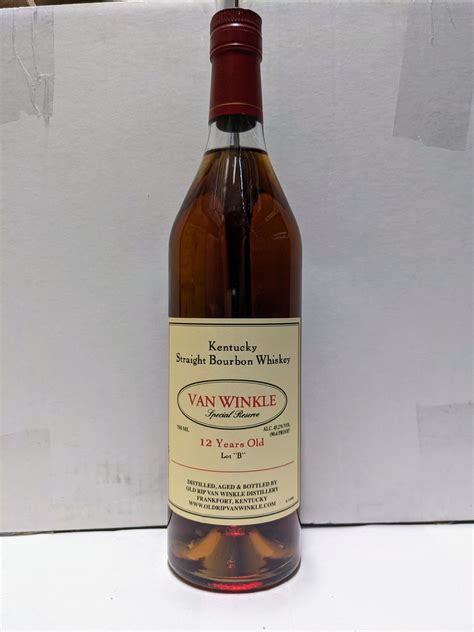 Old Rip Van Winkle Sr 12 Yr Vinyl Wine